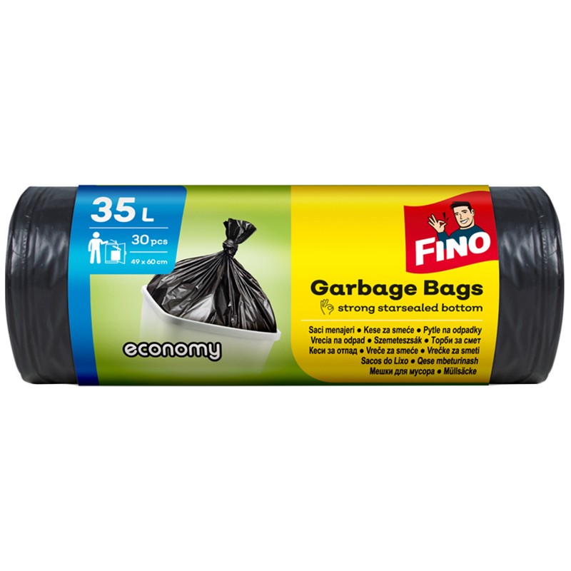 Garbage bags Fino 35 l at a price of 2.49 lv. online - eBag.bg