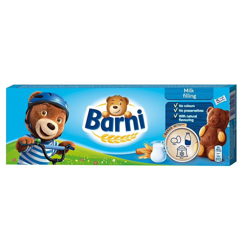 Cupcakes Barney Milk Cream at a price of 3.29 lv. online - eBag.bg