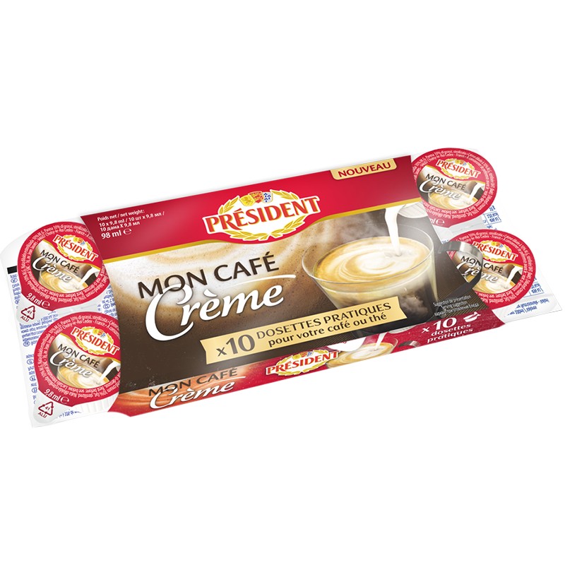 Coffee Creamer President Dairy 10% UHT - - eBag.bg