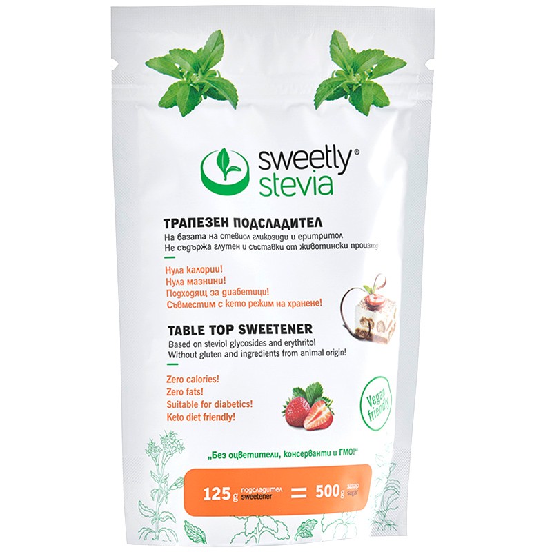 Sweetener Sweetly Stevia at a price of 6.99 lv. online - eBag.bg