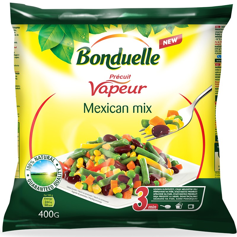 Mexican Mix Bonduelle Vapeur Frozen - eBag.bg