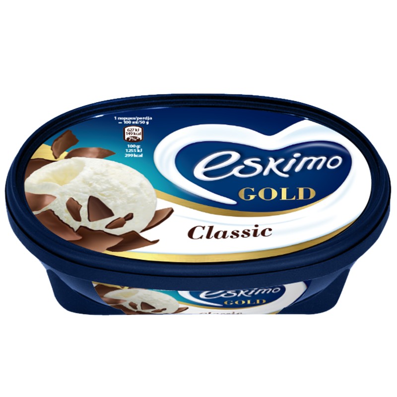 Ice Cream Eskimo Gold Vanilla and Chocolate - eBag.bg