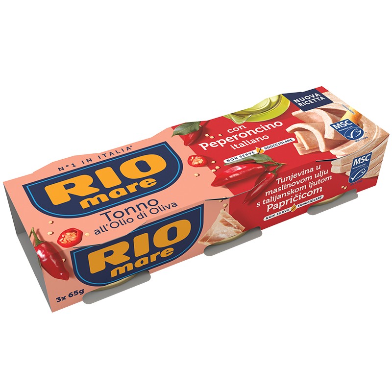 Tuna Rio Mare Spicy in Olive oil at a price of 13.99 lv. - eBag.bg