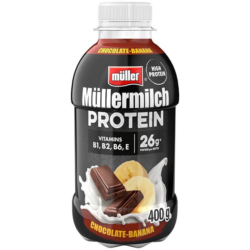 Protein Milk Muller Chocolate and Banana - - eBag.bg