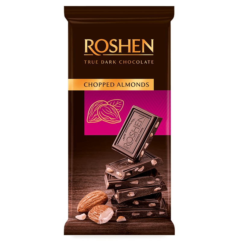 Chocolate Roshen Dark with Salted Almond - eBag.bg