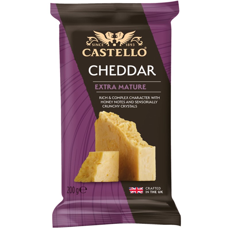 Cheddar Cheese Castello delivered to your home - eBag.bg