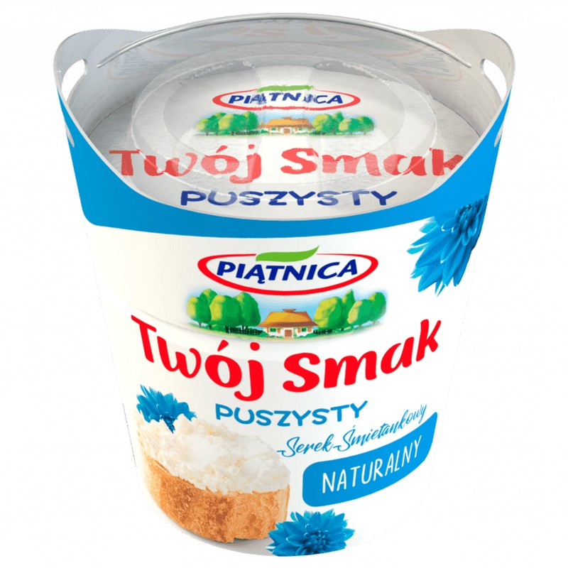 Aerated Cream Cheese Piatnica Natural - eBag.bg