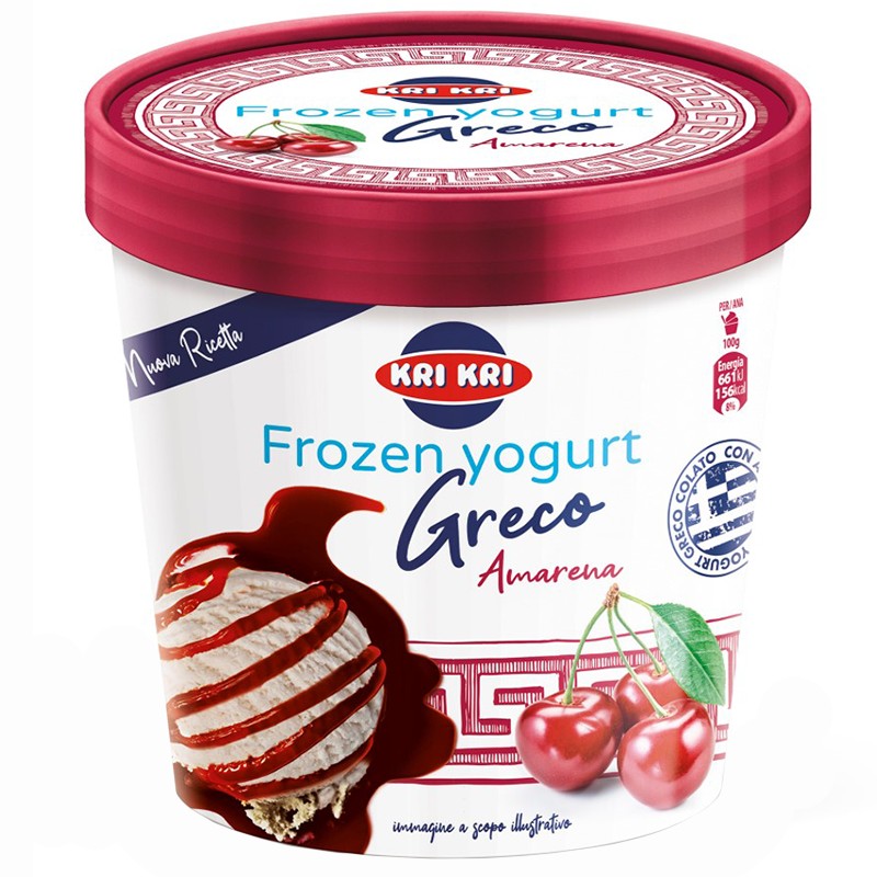 Ice Cream Yogurt Kri Kri Sour Cherry Frozen - - eBag.bg
