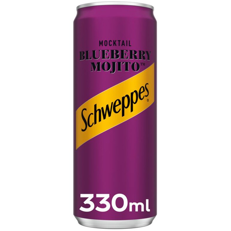 Schweppes Blueberry Mojito Mocktail - - eBag.bg