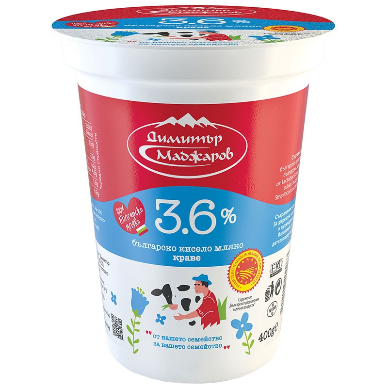 Bulgarian Yoghurt 3,6% Madjarov - eBag.bg