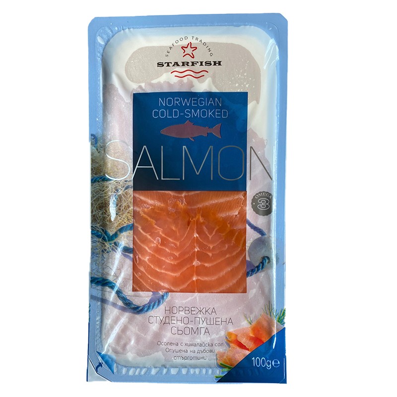 Smoked Salmon Fillet Slice Starfish Slice - eBag.bg