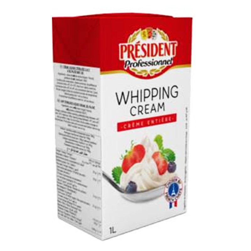 Whipping Cream President Dairy 35,1% Fat UHT - eBag.bg