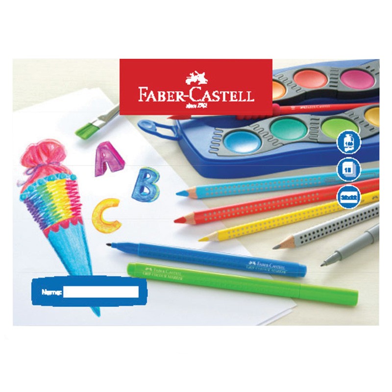 Faber-Castell Drawing Sheets 10pcs - eBag.bg
