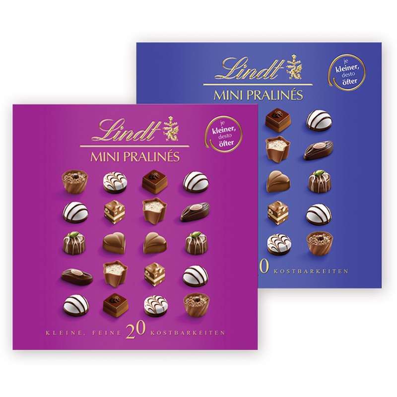 Chocolates Lindt Mini Pralines Box - eBag.bg