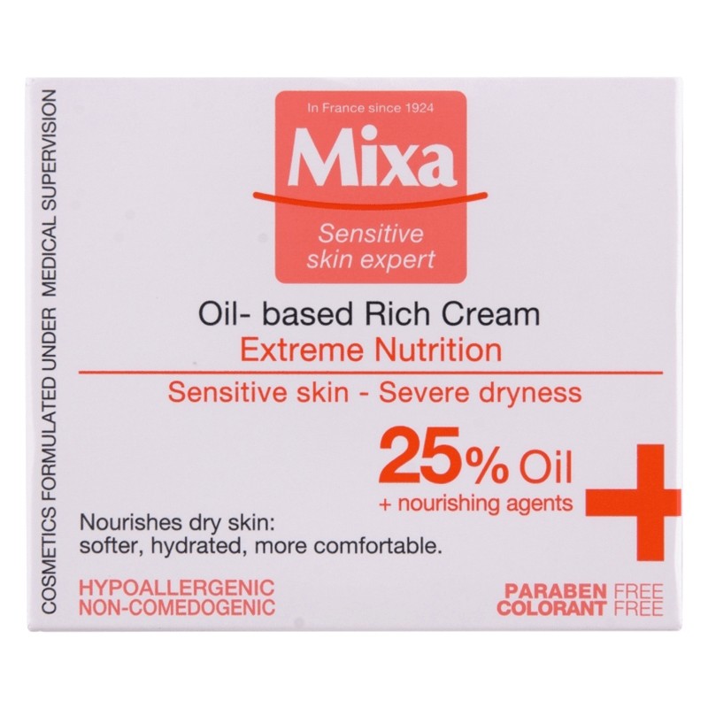 Mixa Extreme Nutrition Oil-based Rich Cream - eBag.bg