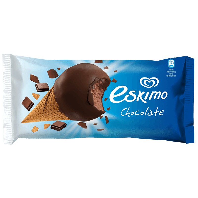 Ice Cream Eskimo Cocoa in Chocolate Cone - eBag.bg