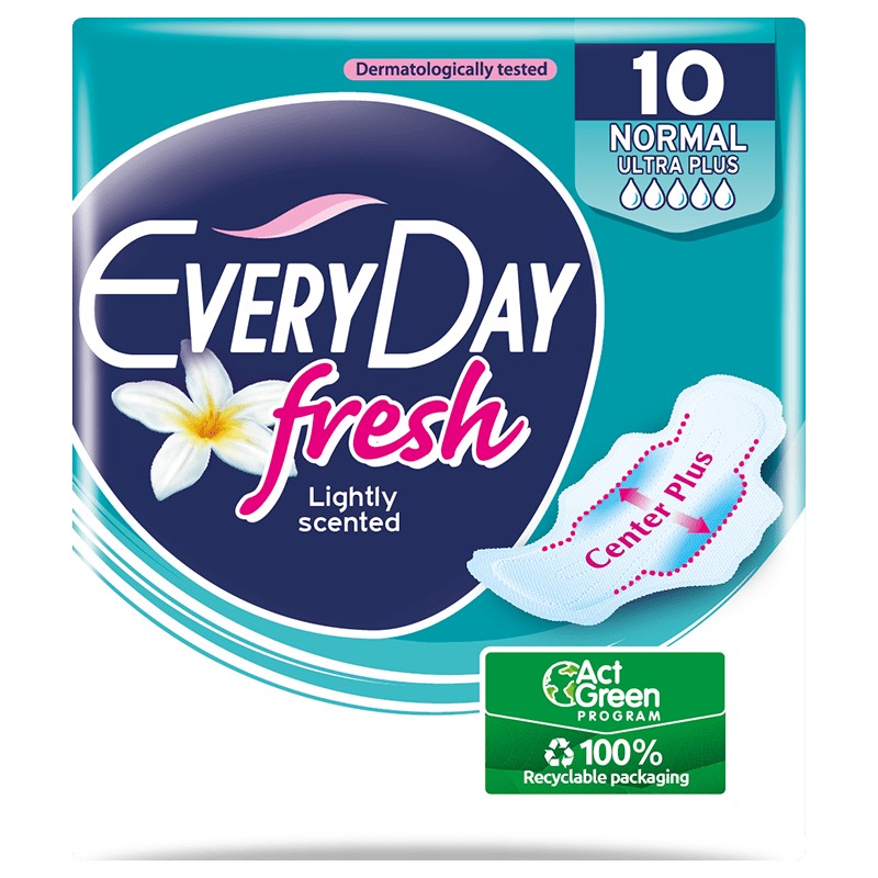 Sanitary Pads Every Day Fresh Dry at a price of 3.89 lv. - eBag.bg