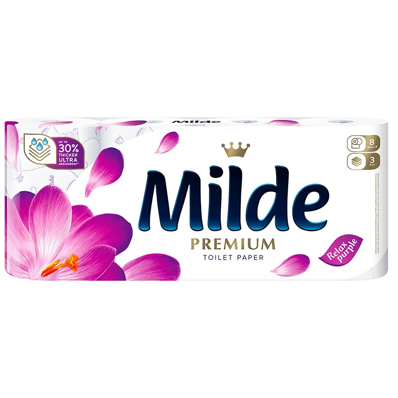 Toilet Paper Milde Relax Purple 8 - eBag.bg