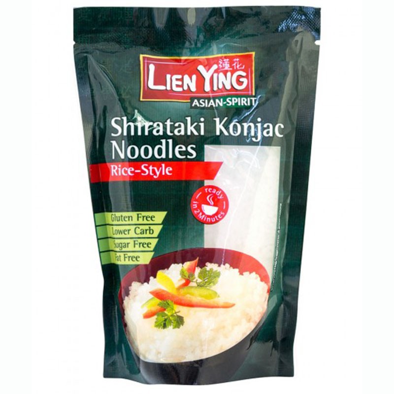 Shirataki Konjac Noodles Lien Ying Rice-Style - eBag.bg