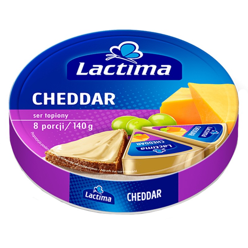 Processed Cheese Lactima Chedar at a price of 3.29 lv. - eBag.bg