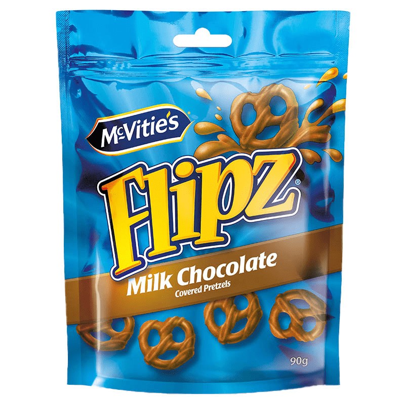 Pretzels McVities Flipz with Milk Chocolate - eBag.bg