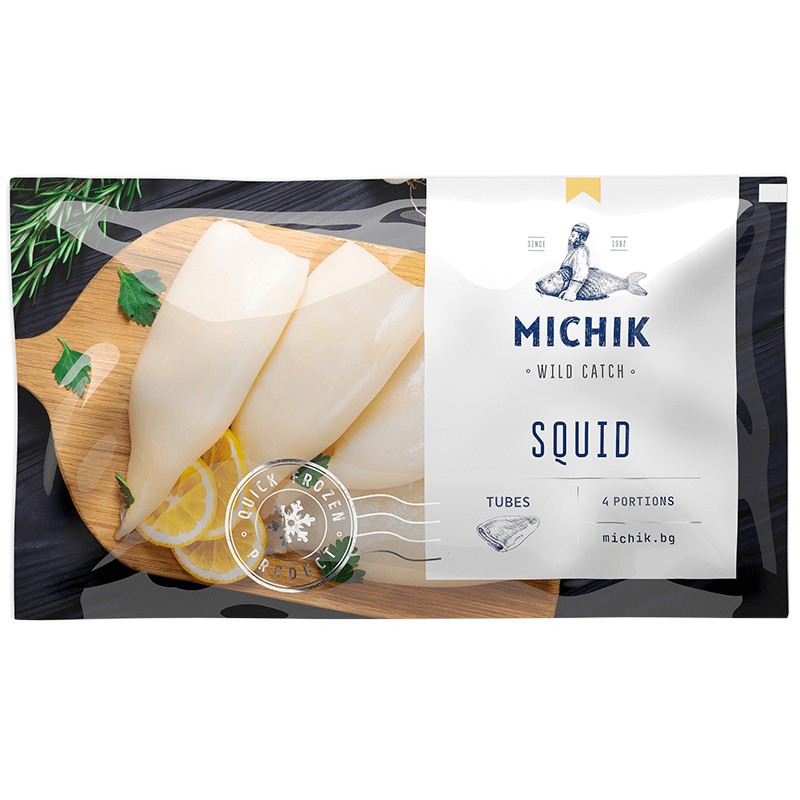 Squid Michik Tubes U5 at a price of 16.99 lv. per kg - eBag.bg
