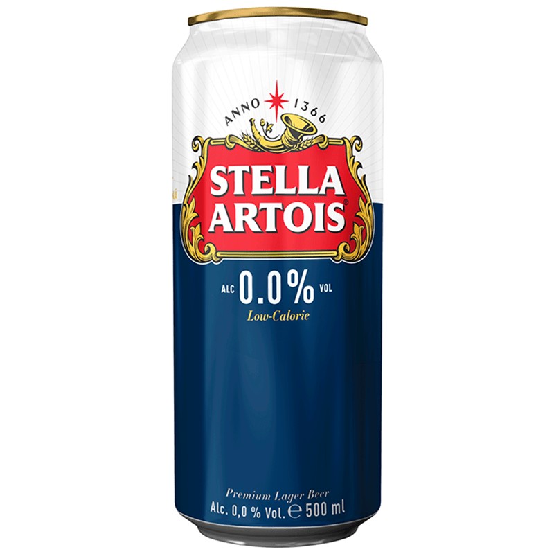 Beer Stella Artois Lager 0.0% Non Alcohol - - eBag.bg