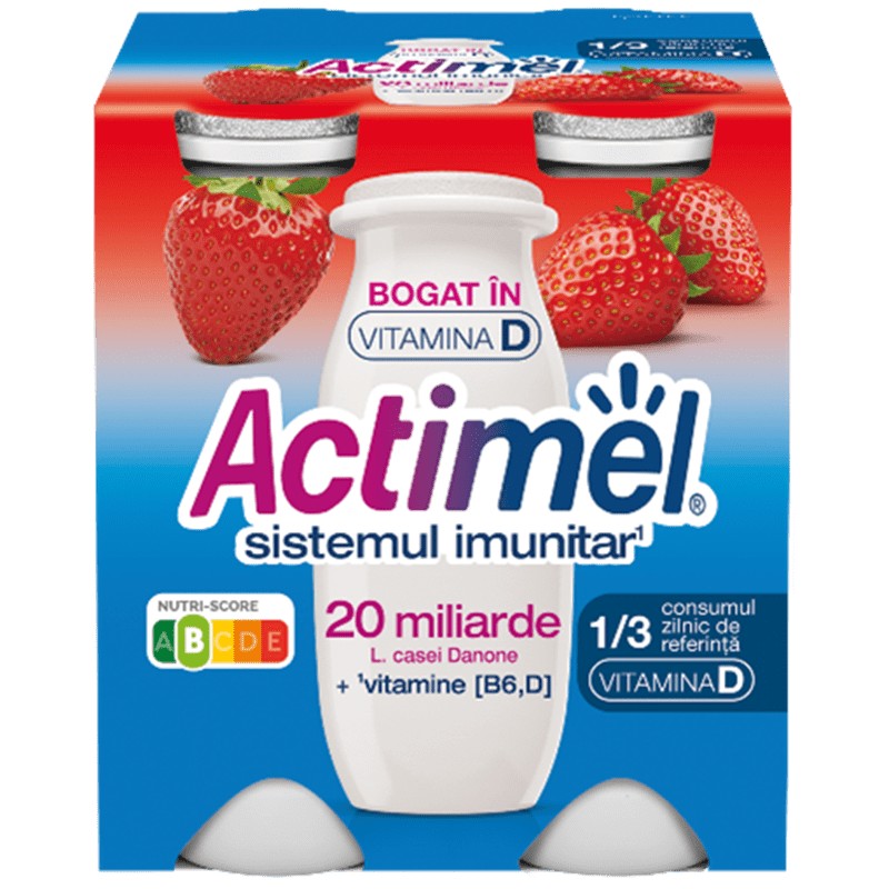 Milk Drink Actimel Strawberry at a price of 4.59 lv. - eBag.bg