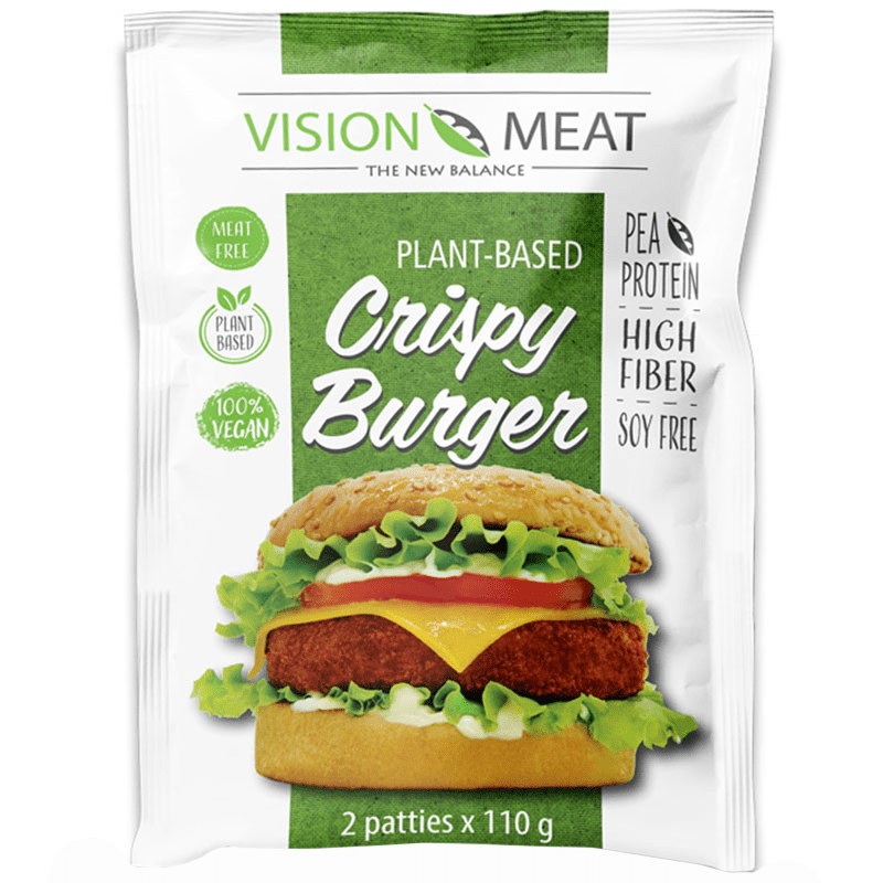 Vegan Crispy Burger Vision Meat Plant Based - eBag.bg