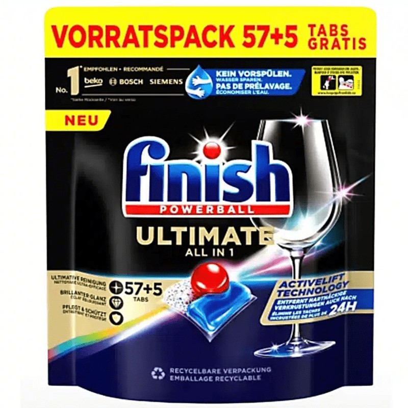 Dishwasher Capsules Finish Quantum Ultimate - eBag.bg