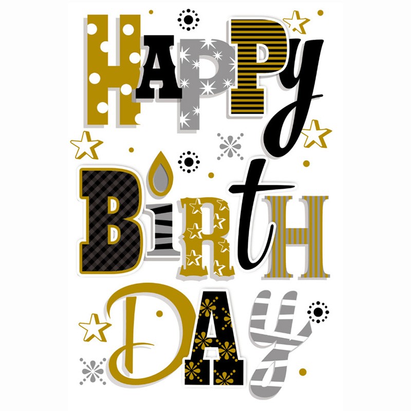 Card Happy Birthday at a price of 3.99 lv. online - eBag.bg