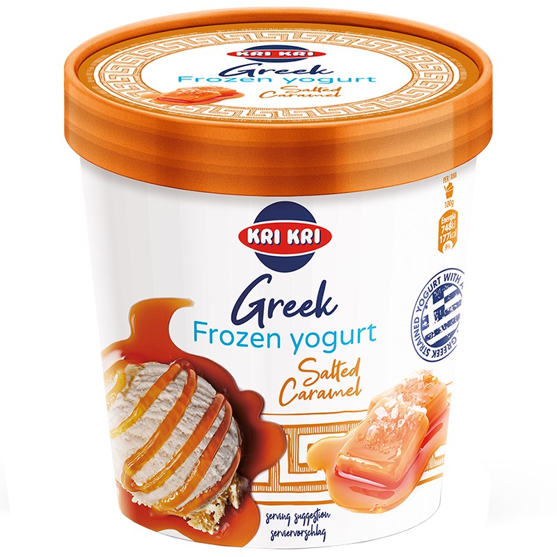 Ice Cream Yogurt Kri Kri Salted Caramel Frozen - eBag.bg