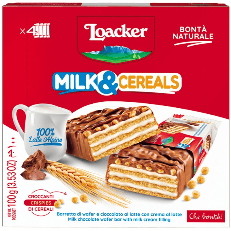 Waffles Loacker Milk & Cereals - eBag.bg