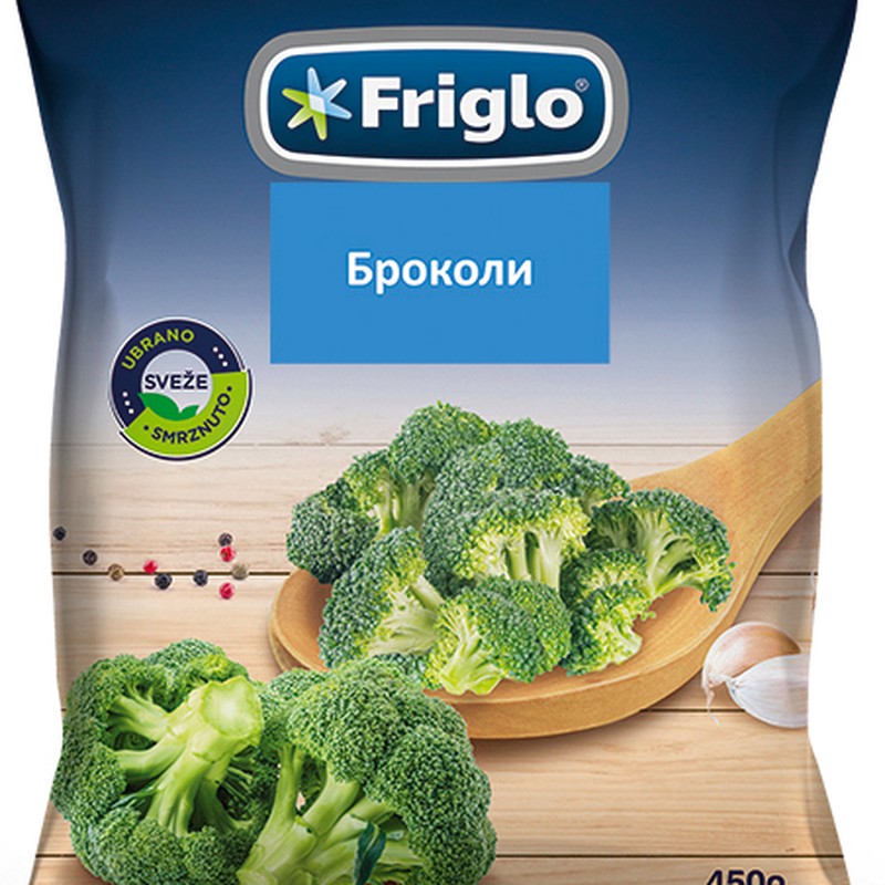 Broccoli FRIGLO Frozen at a price of 4.59 lv. online - eBag.bg