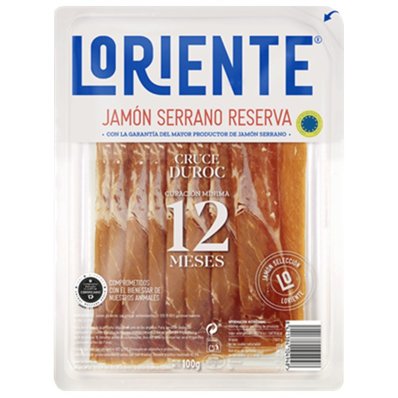 Jamon Serano Loriente Riped 14 Months Slice - eBag.bg