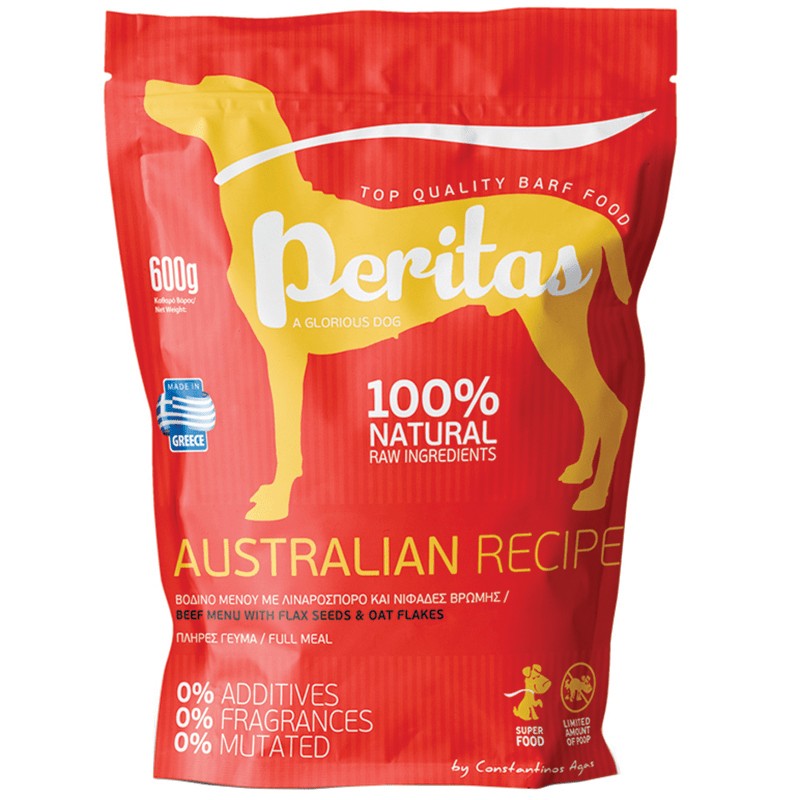 BARF Dog Food Peritas Australian Menu Frozen - eBag.bg