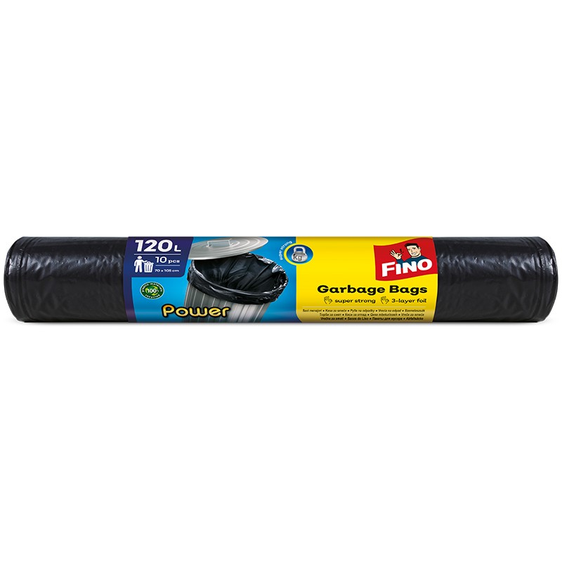 Garbage bags Fino Power 120 l 70x110 cm - eBag.bg