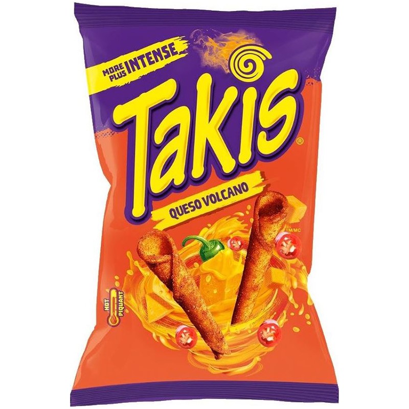 Corn Chips Takis Queso Volcano at a price of 5.49 lv. - - eBag.bg