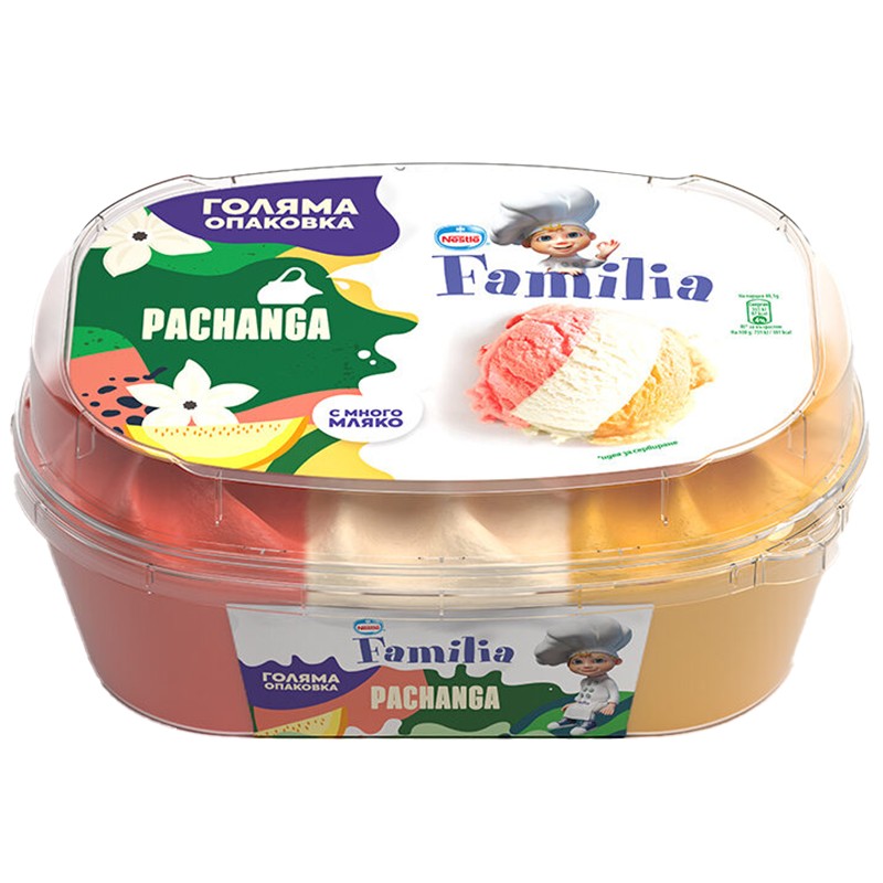 Ice Cream Nestle Familia Pachanga at a price of 7.49 lv. - eBag.bg