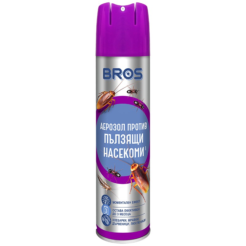 Spray Bros Against Crawling Insects 400 ml - eBag.bg