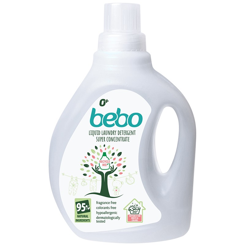 Eco Liquid Laundry Detergent Bebo Super Concentrate 1,08 l - eBag.bg