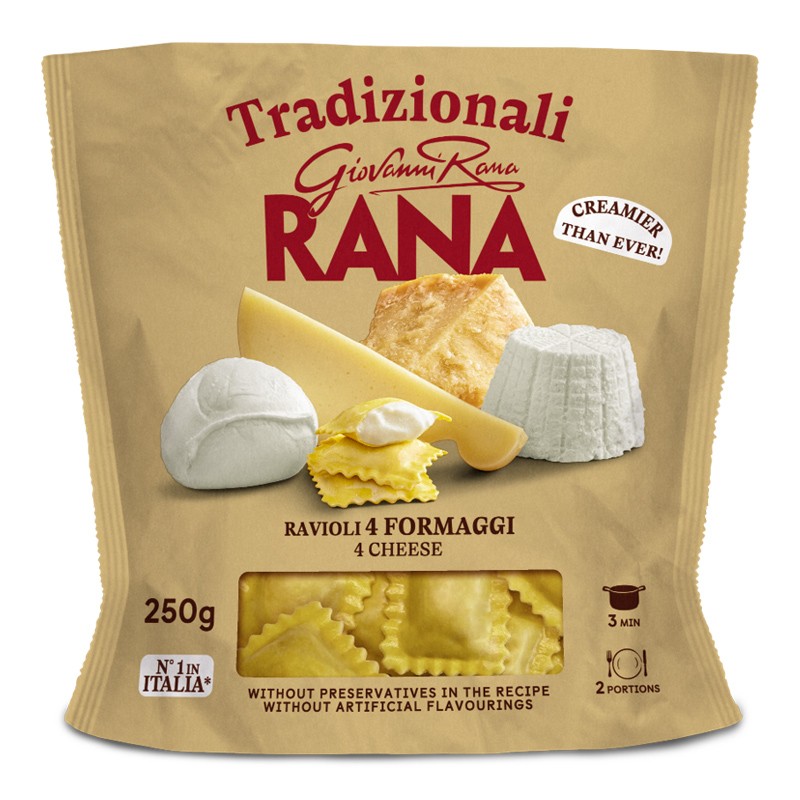 Fresh Pasta Rana Ravioli with Four Cheeses - eBag.bg