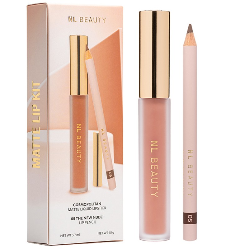 Liquid Matte Lipstick Cosmopolitan + Lip Pencil 05 The New Nude NL ...