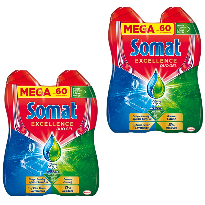 Dishwasher Gel Somat Mega Excellence Gel - eBag.bg