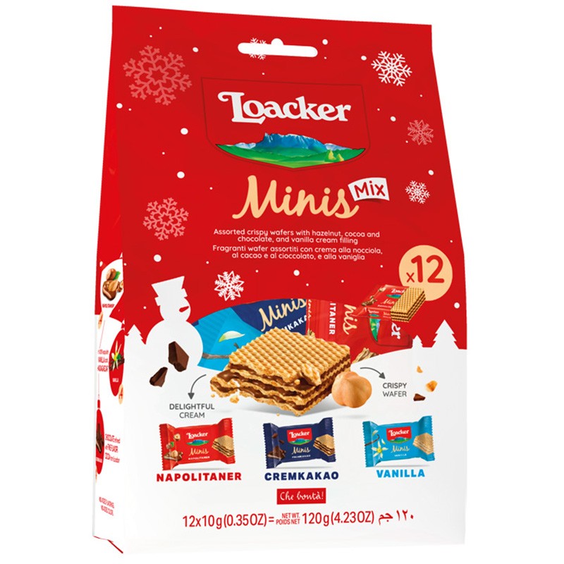 Mini Wafers Loacker Mix at a price of 5.49 lv. online - eBag.bg