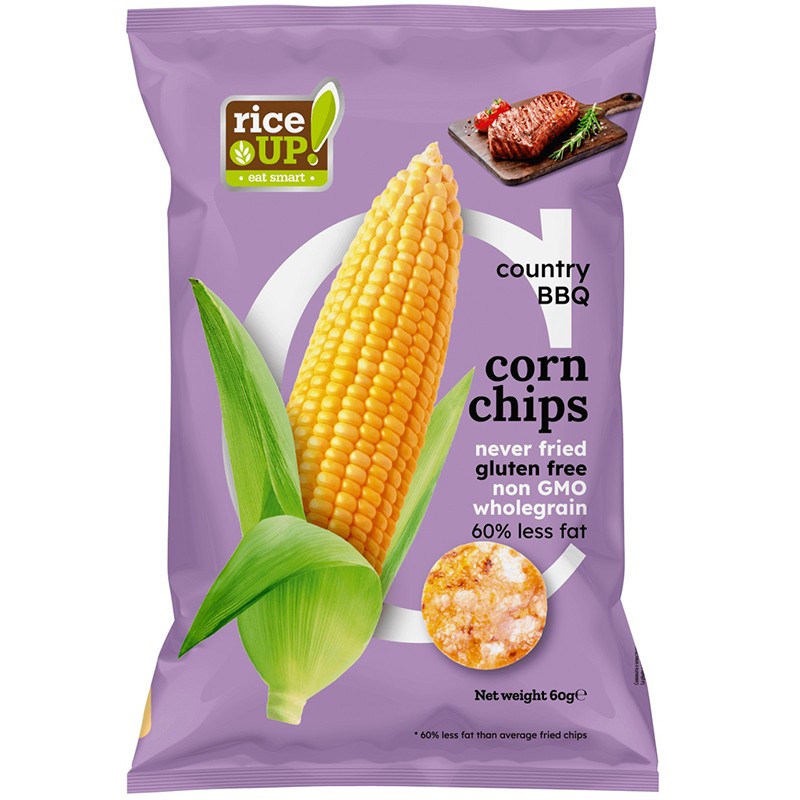 Corn Chips Rice Up! Barbeque at a price of 1.89 lv. - - eBag.bg