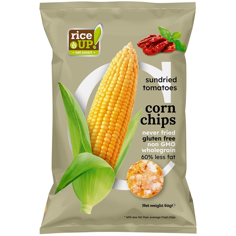 Corn Chips Rice Up! Dried Tomato at a price of 1.89 lv. - eBag.bg