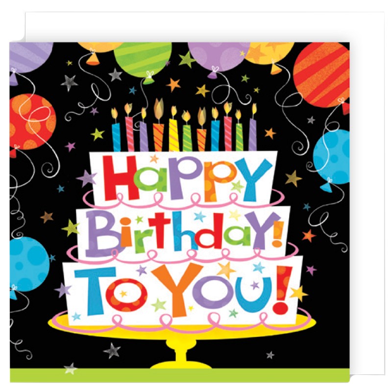 Greeting Card Happy Birthday at a price of 3.99 lv. - - eBag.bg