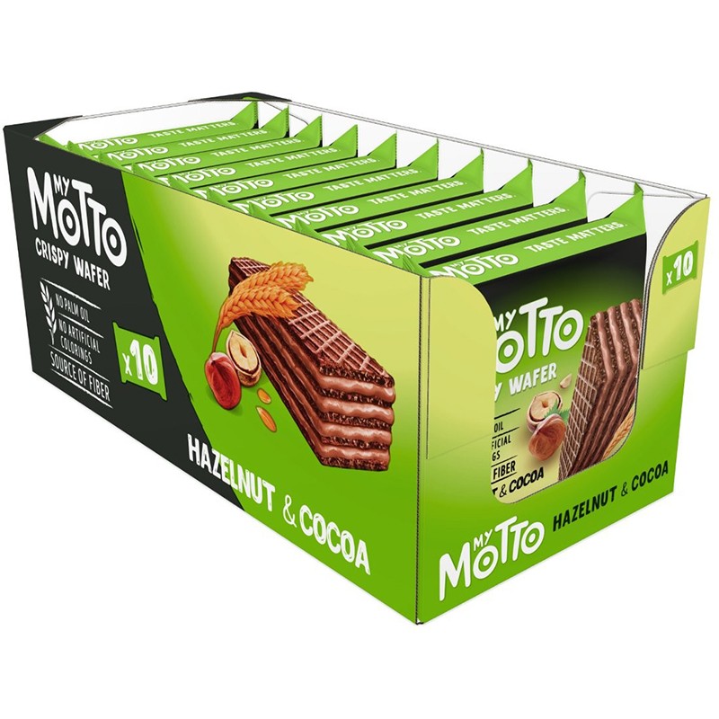 My Motto FAMILY PACK wafers with hazelnut cream - eBag.bg