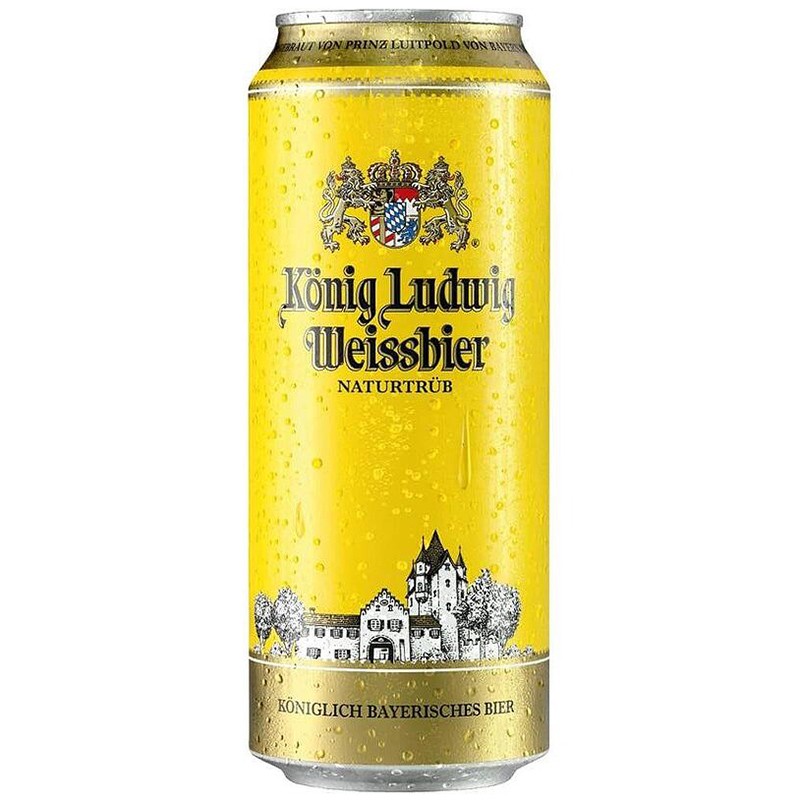 Beer Kӧnig Ludwig Weissbier 5,5% at a price of 1.99 lv. - - eBag.bg